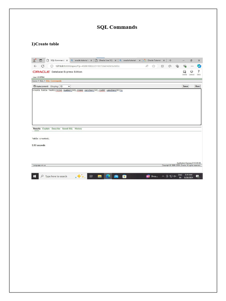 DB Practical 1 | PDF