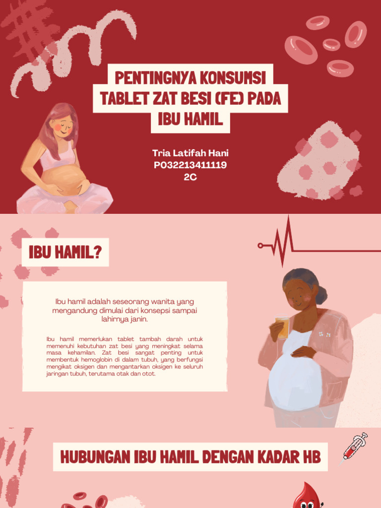 PENTINGNYA KONSUMSI TABLET ZAT BESI (Fe) PADA IBU HAMIL - 20240430 - 113130 - 0000 | PDF ...