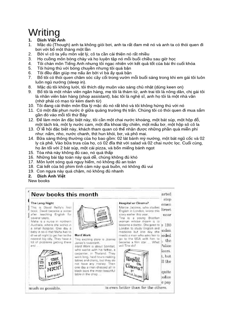 Writing | PDF