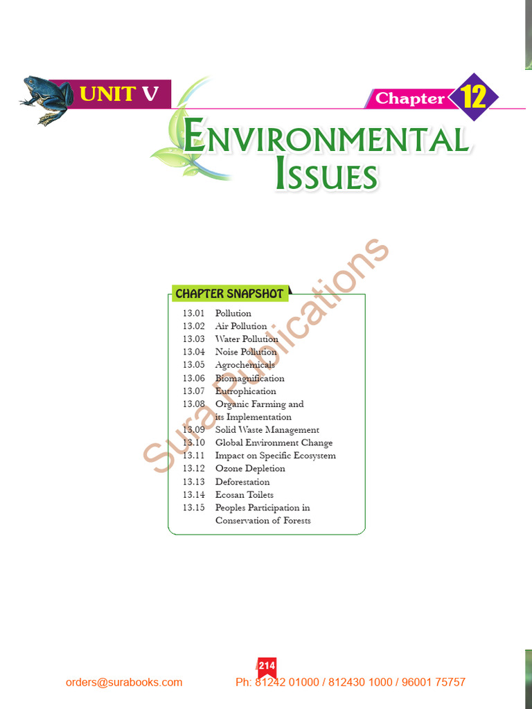 Namma Kalvi 12th Zoology Chapter 12 Sura English Medium Guide | PDF | Greenhouse Effect ...