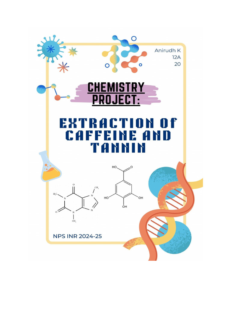 Class 12 Chemistry Board Project | PDF