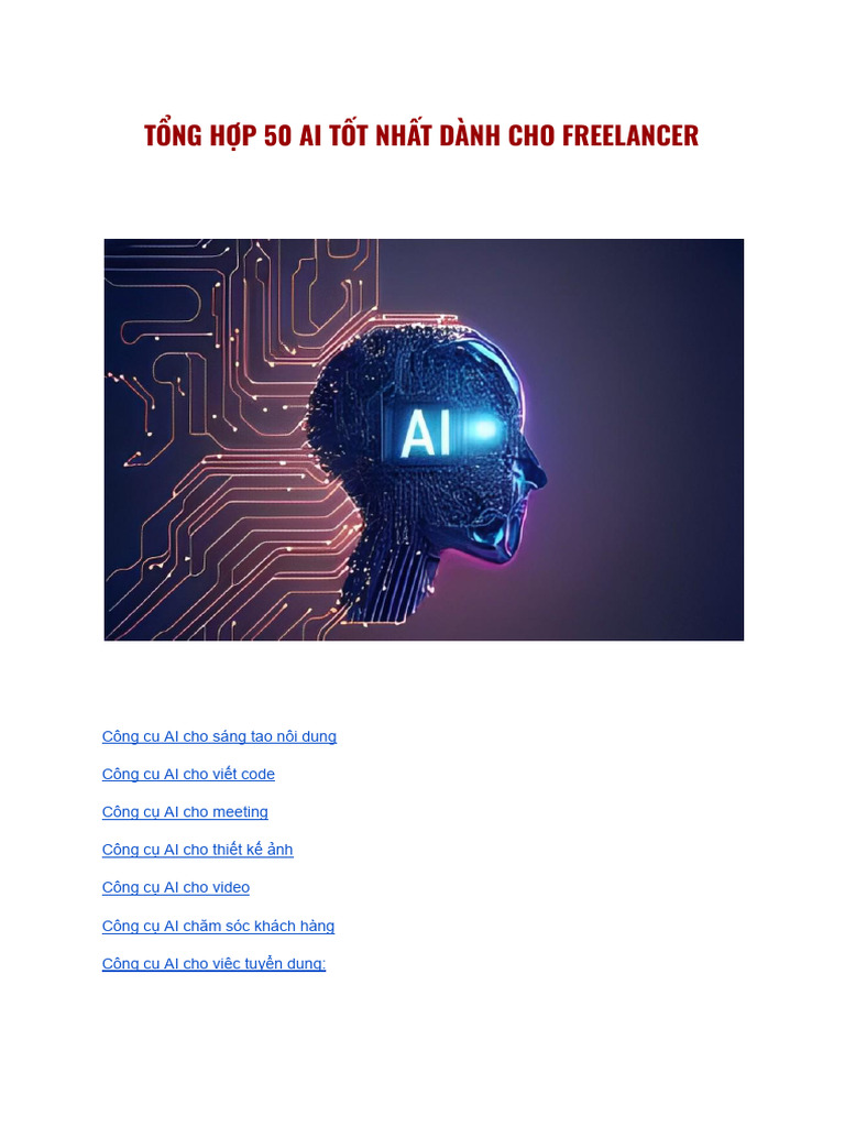 AI Dành Cho Freelancer | PDF