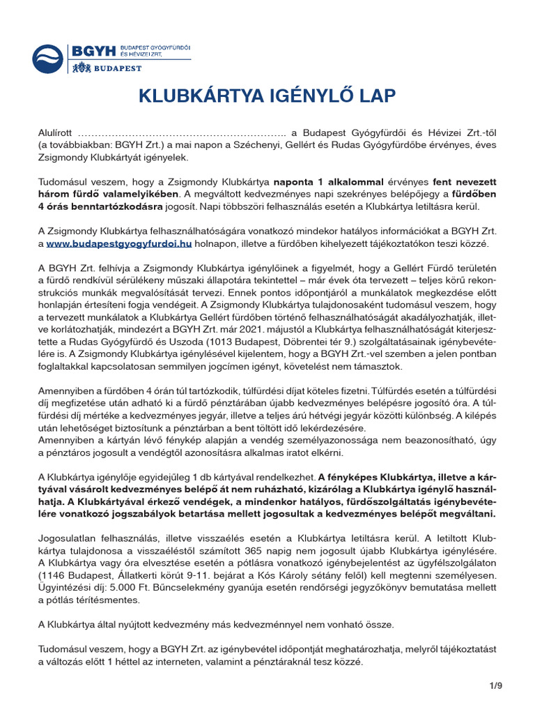 Igenylolap Zsigmondy 202409 | PDF