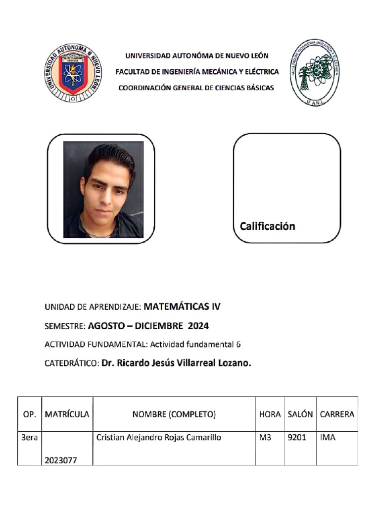 Act6 2023077 Rojas Camarillo | PDF