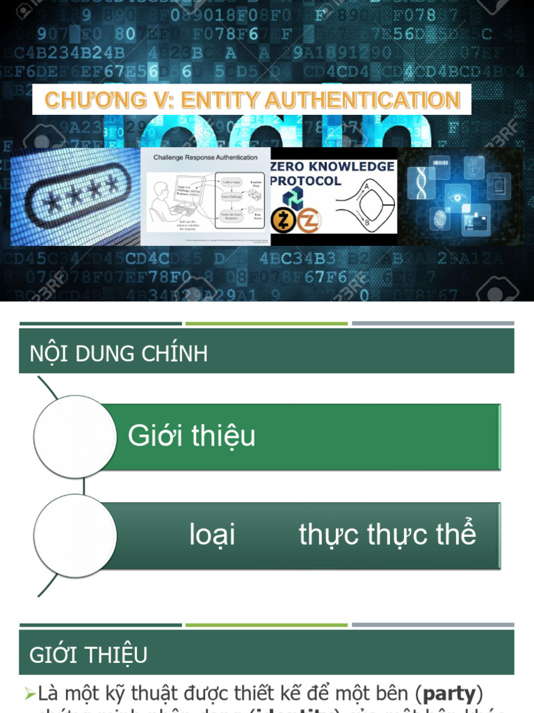 Chuong 5 - Entity-Authentication | PDF