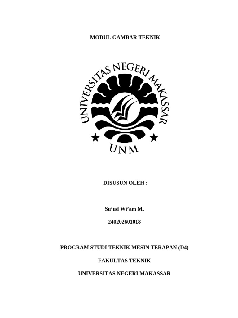 MODUL Gambar TekniKONTOL | PDF