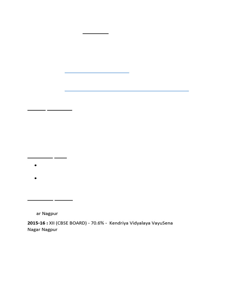 Durga Resume | PDF