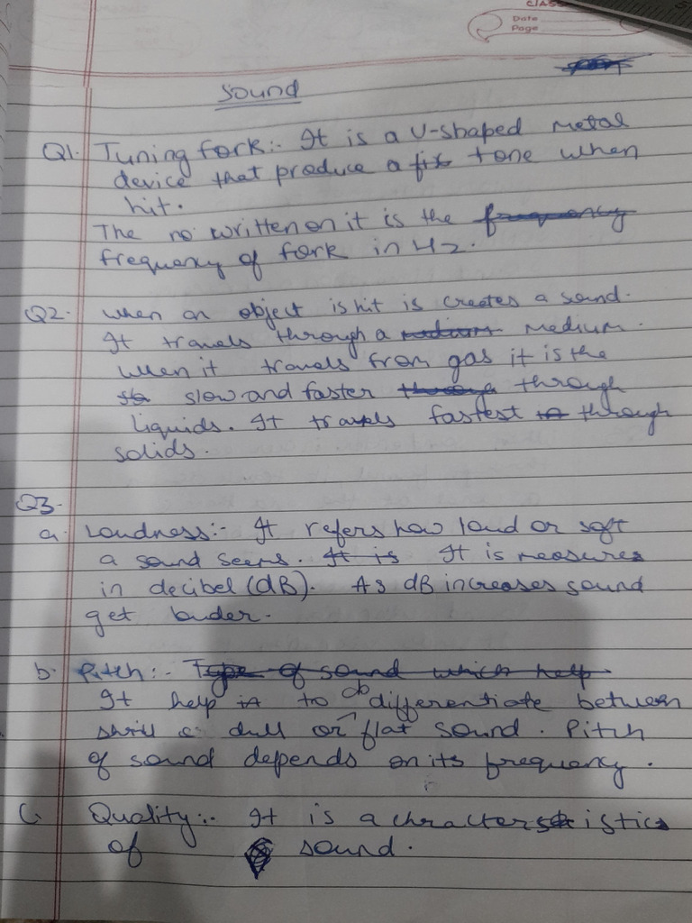 Sound Revision | PDF