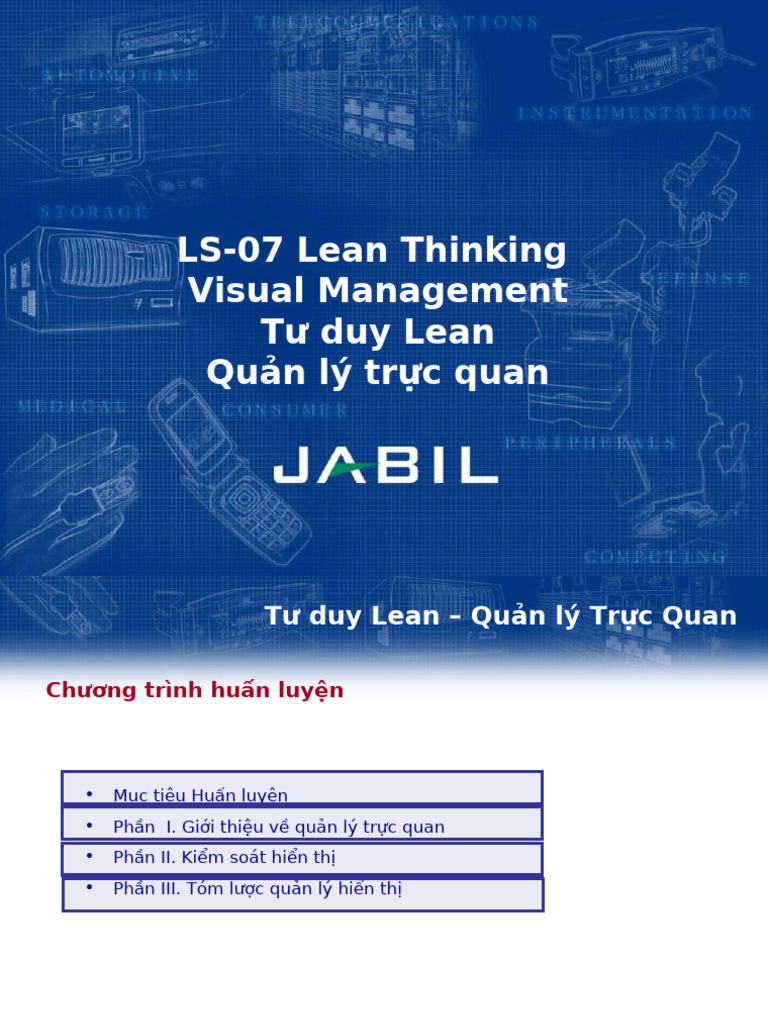 LS-07 Lean Thinking Visual Management VN Version | PDF
