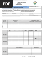 FFEDIS Enrollment Form for Farmers & Fishers | PDF | Vegetables | Business