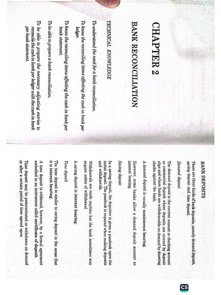 Ia1 Bank Recon | PDF