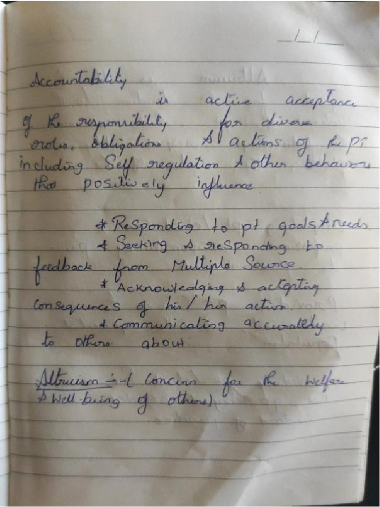 Core Values Present in Professionalism | PDF