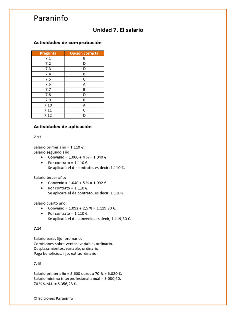Solucionario Completo T07 | PDF
