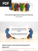 Seven Theories of Community Development | PDF | Community | Social Capital