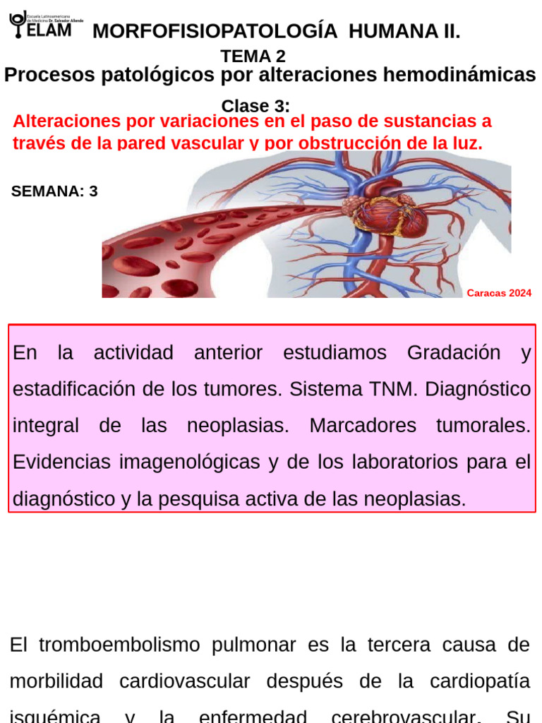 Clase 3 Semana 3 | PDF | Trombosis | Infarto de miocardio
