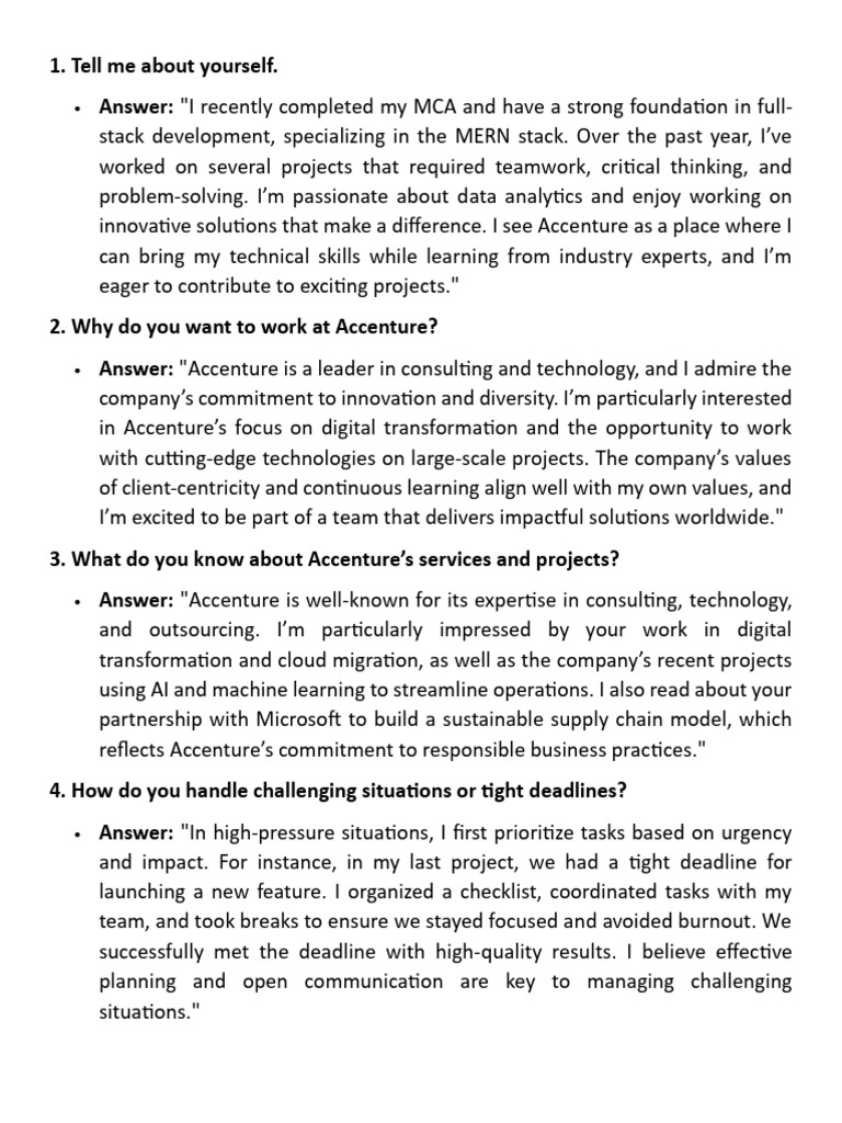 accenture questions | PDF | Method (Computer Programming) | Class ... accenture questions | PDF | Method (Computer Programming) | Class ...