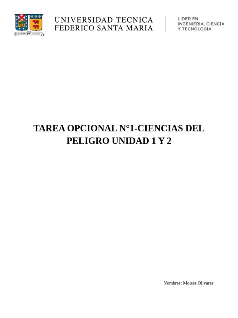 Tarea N°1 | PDF