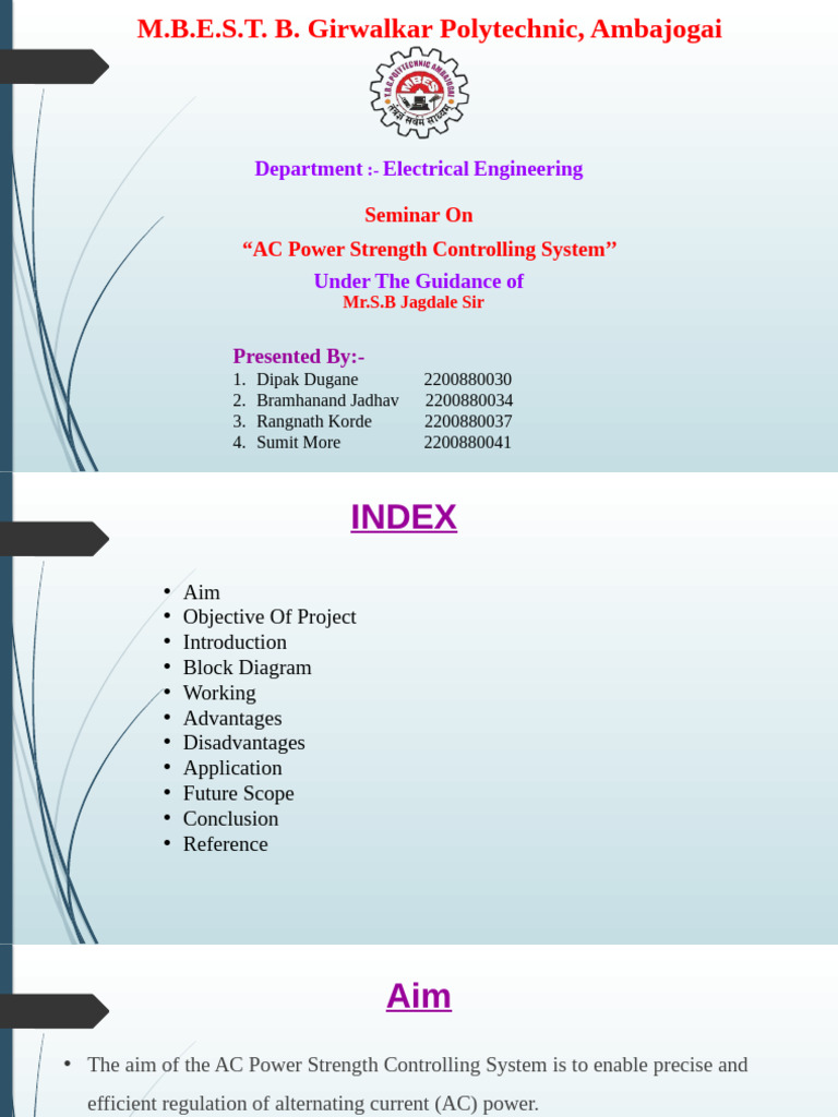 Final Mnje Final | PDF | Alternating Current | Power Supply