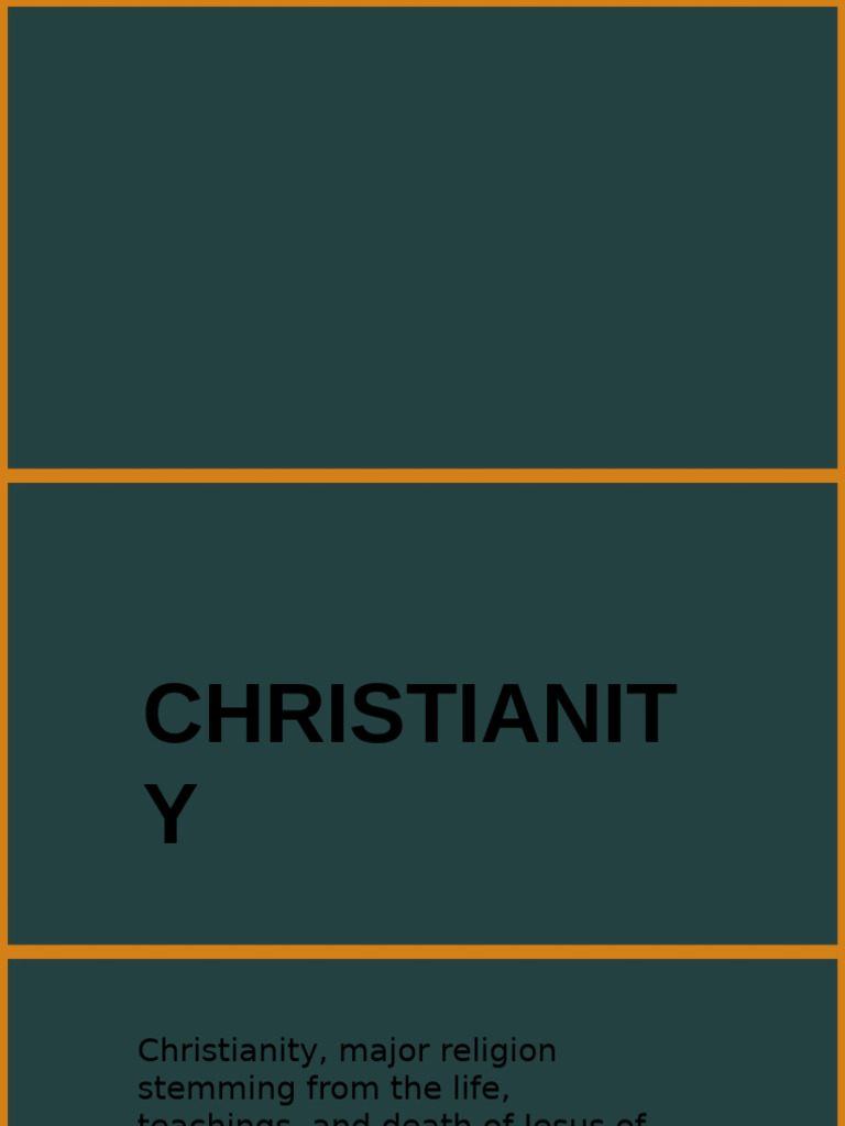 CHRISTIANITY | PDF