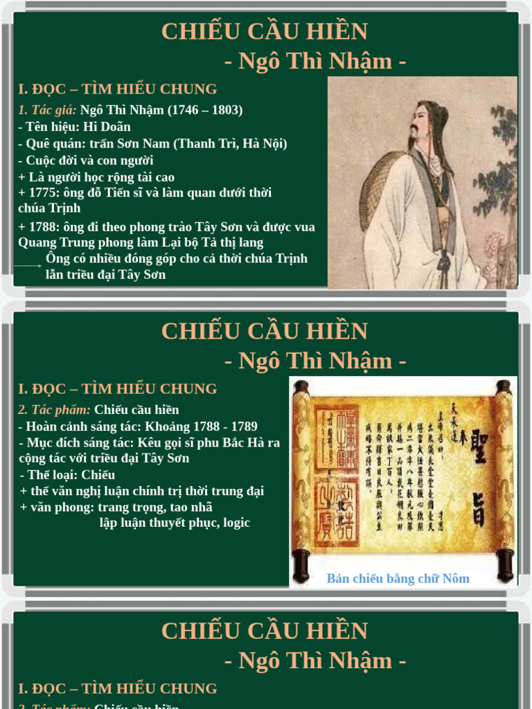 Tuan 7 Chieu Cau Hien Cau Hien Chieu | PDF