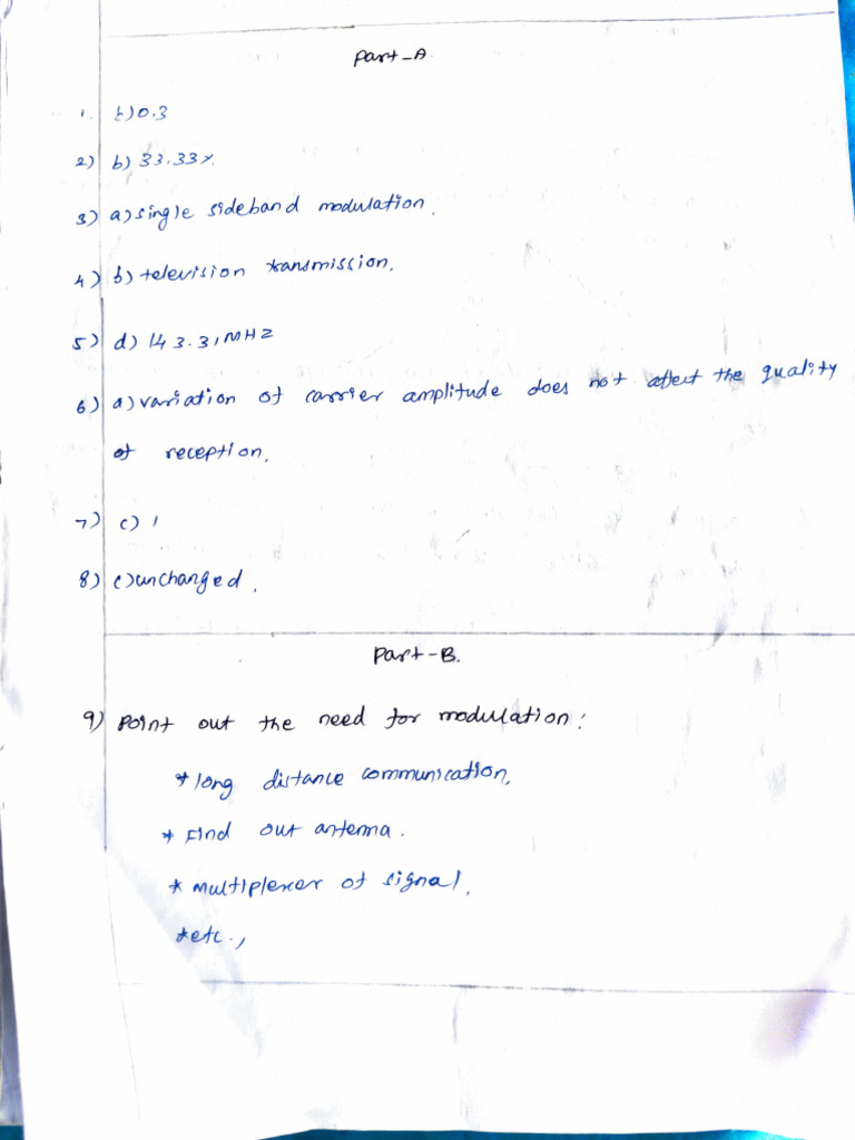 AC CAT 1 Answer | PDF