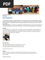 Red Cross Trauma Teddy Pattern | PDF | Knitting | Yarn