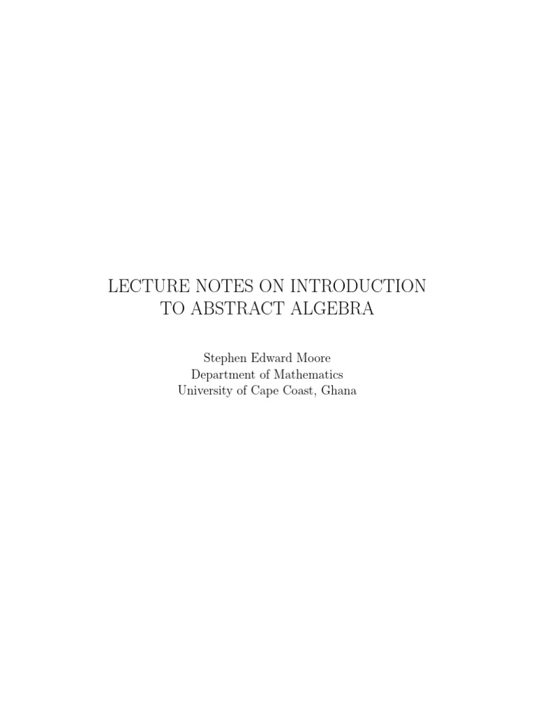 Dr. Stephen Moore (Mat201) - 035521 | PDF | Function (Mathematics) | Mathematical Objects