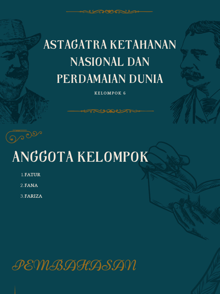 Astagatra Ketahanan Nasional Dan Perdamaian Dunia | PDF | Sains ...