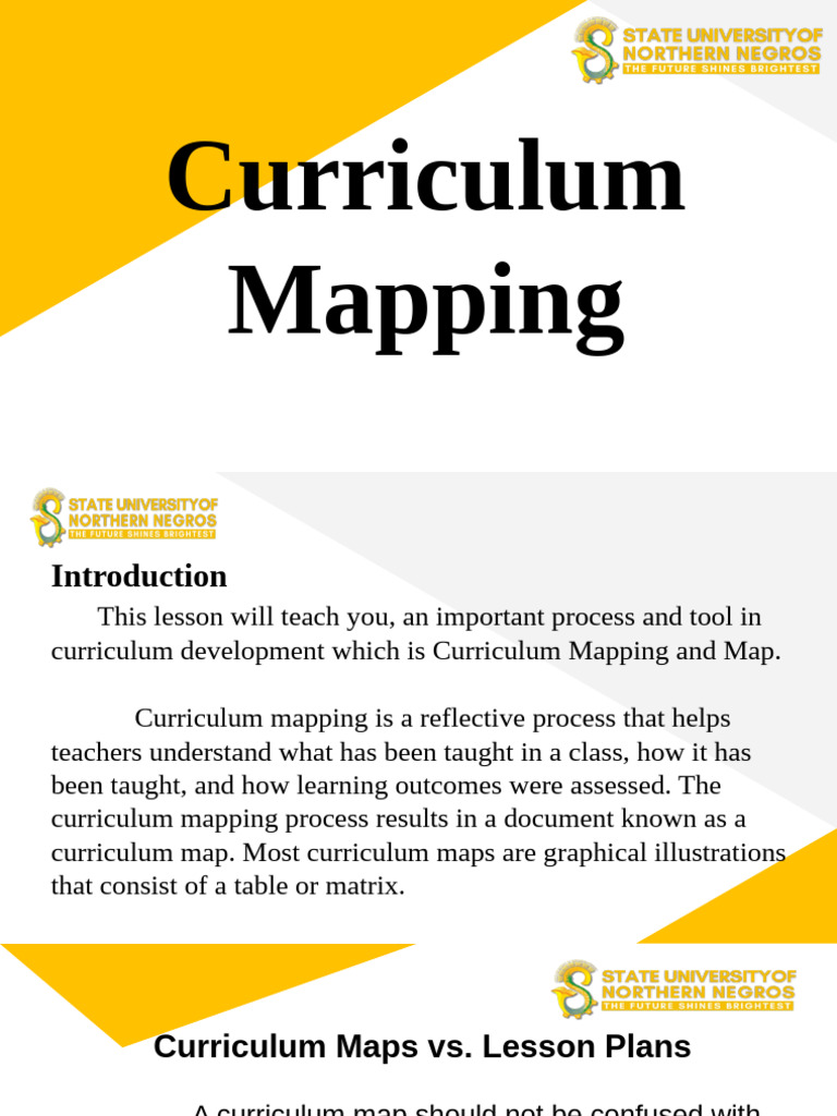 Curriculum Mapping | PDF | Curriculum | Learning