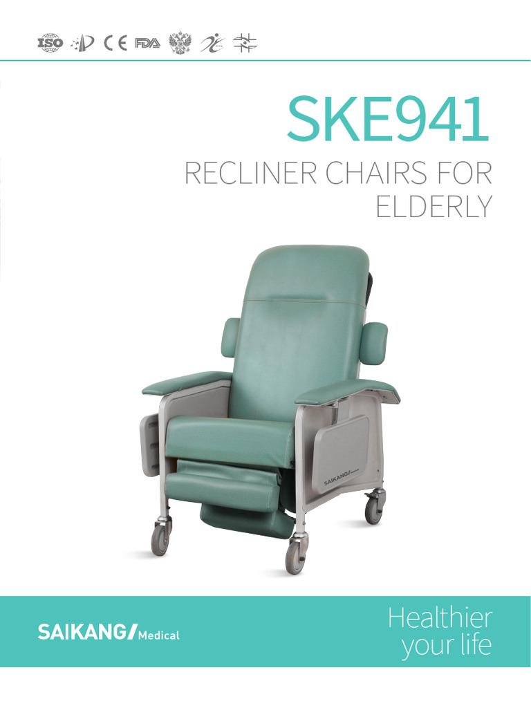 SKE941 Recliner Chairs For Elderly Saikang | PDF | Chair