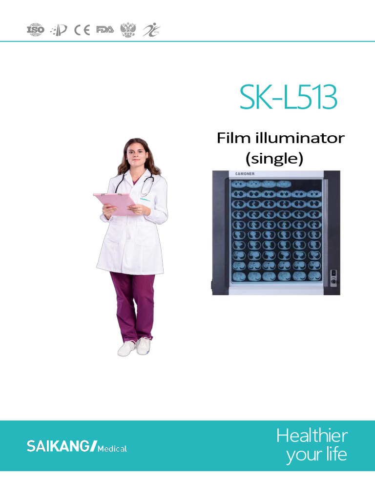 SK-L513 - Film Illuminator (Single) - SaikangMedical | PDF