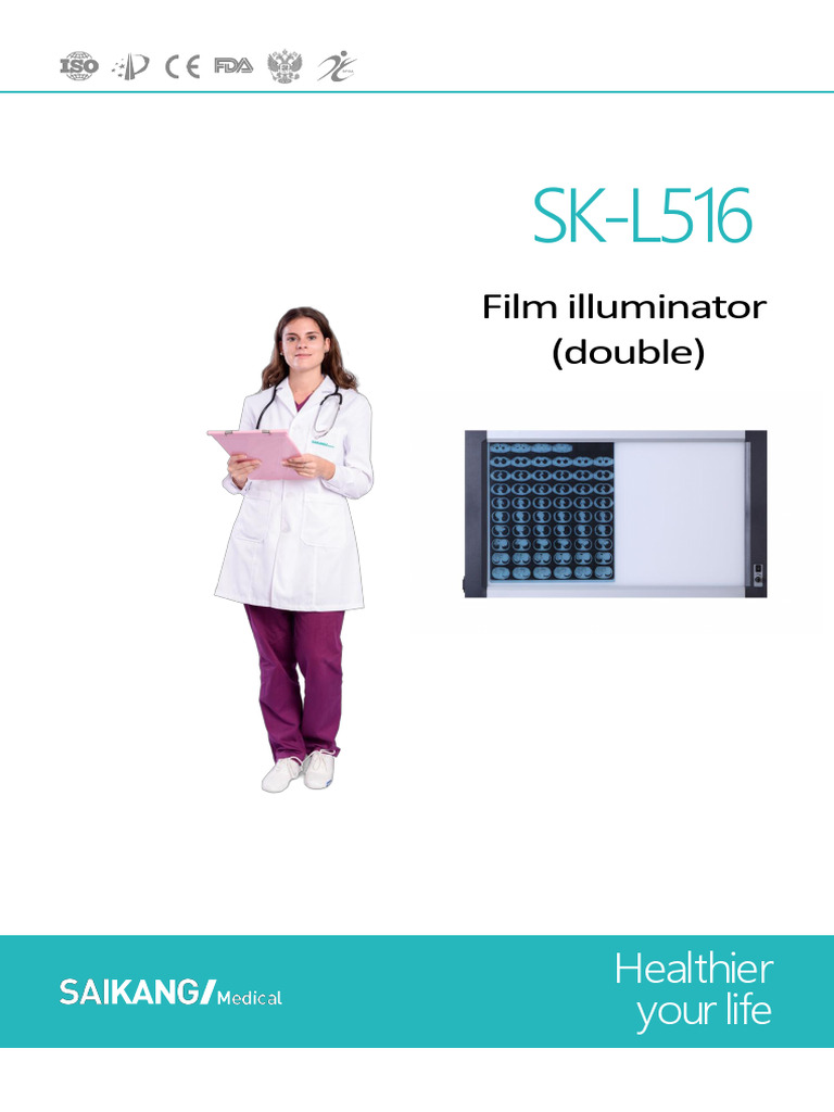 SK-L516 - Film Illuminator (Double) - SaikangMedical | PDF | Technology & Engineering