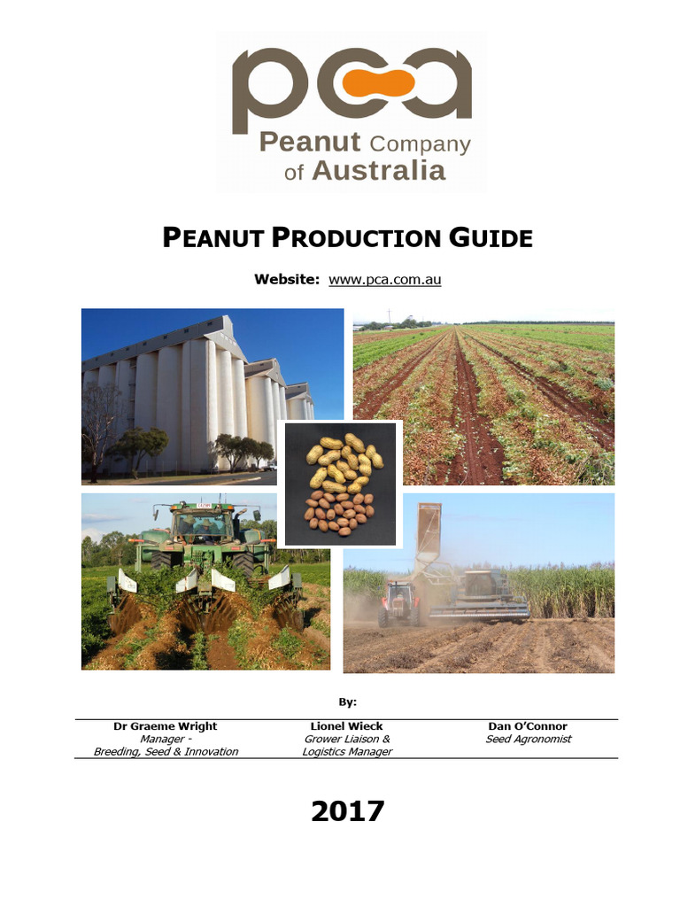 Peanut Production Guide 2017 | PDF | Peanuts | Crop Rotation