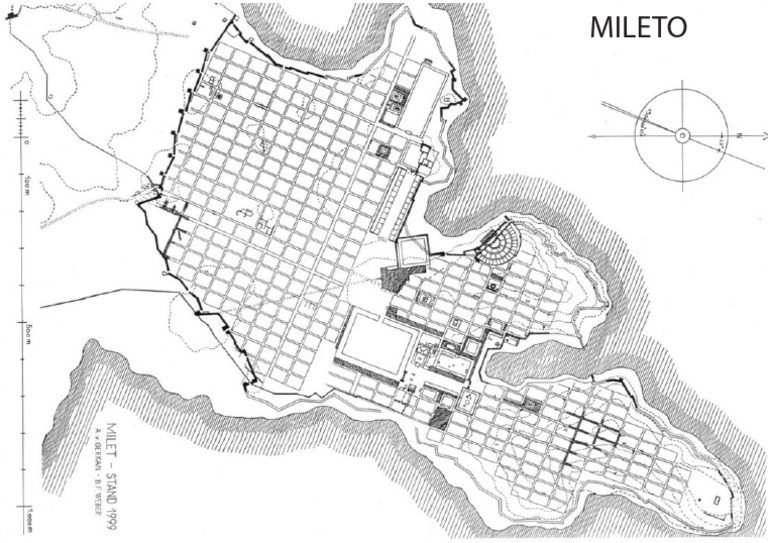 Mapa Ciudad Griega Mileto | PDF