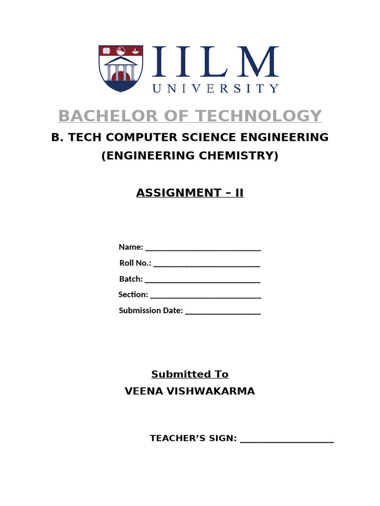 Bachelor of Technology | PDF | Computers | Technology & Engineering