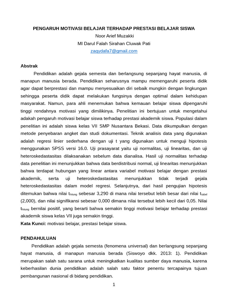 Tugas 2 Teknik Penulisan Karya Ilmiah - Noor Arief Muzakki - 857780544 | PDF | Karier & Perkembangan