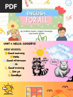 Comptine en Anglais The Hello Song Carolyn Graham | PDF