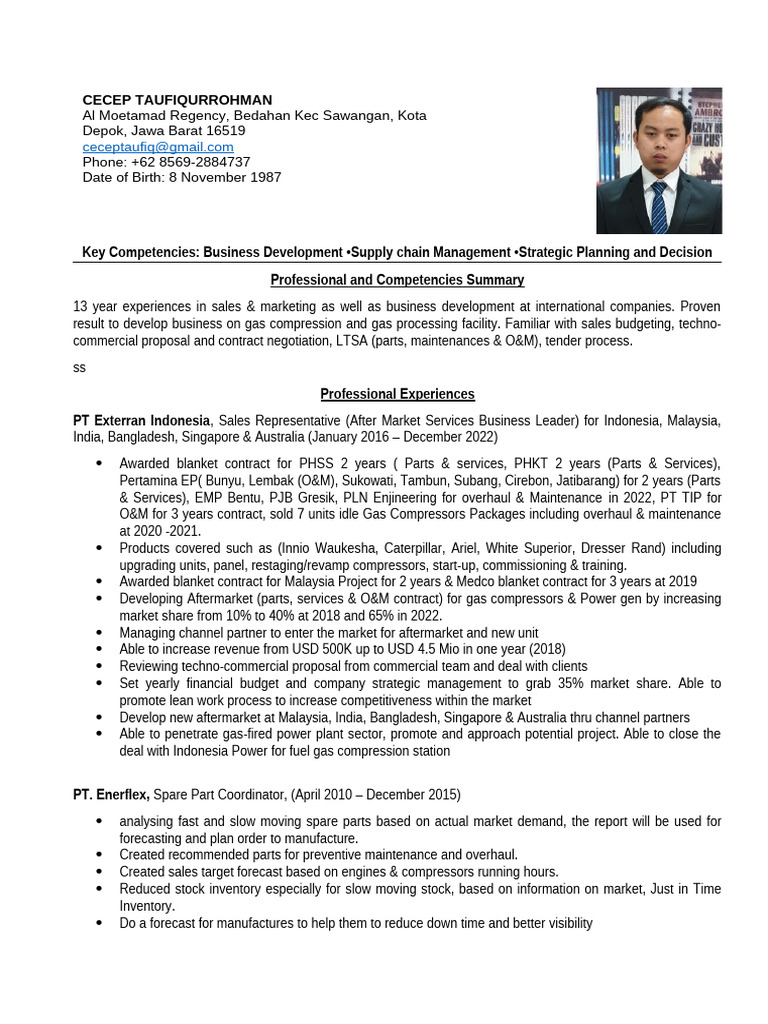 Resume Cecep Taufiqurrohman 2023-1 | PDF | Inventory | Business Economics