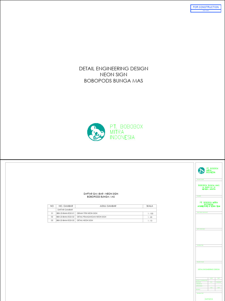 02.ded - Egd - Bunga Mas - Pole Sign | PDF