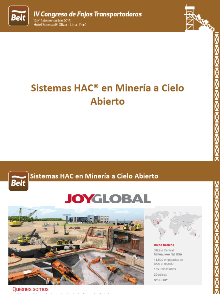 11 - Daniel Riggs - Joy Global | PDF | Minería