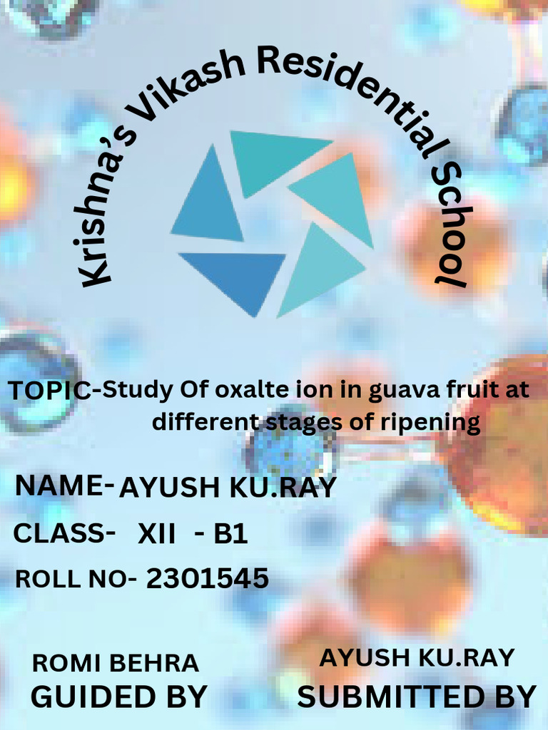 Krishna' Vikash Residential School | PDF