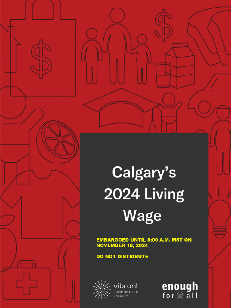 2024 Living Wage Brief - Final | PDF | Cost Of Living | Living Wage