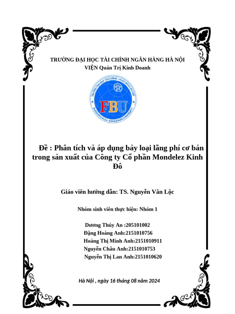 Nhóm1 - Bài Tập Số 2 - QTDN | PDF