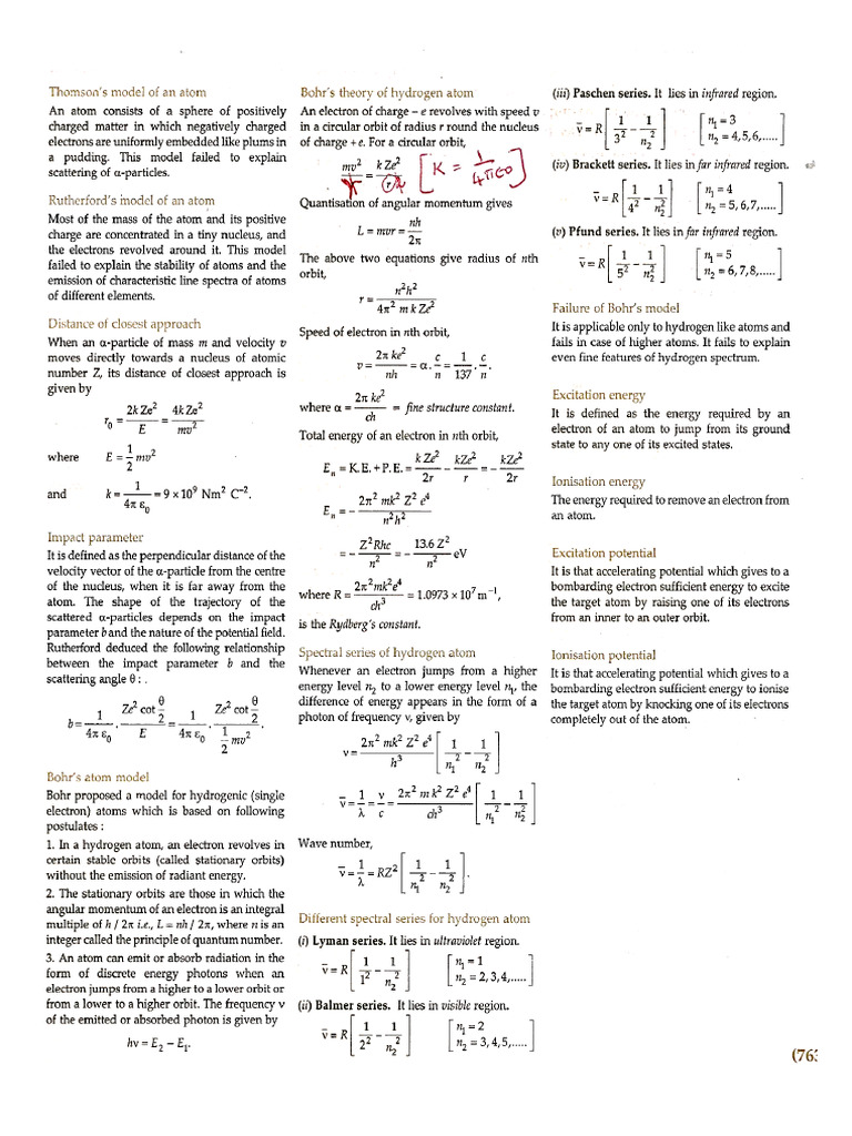 Lesson 12 Atoms | PDF