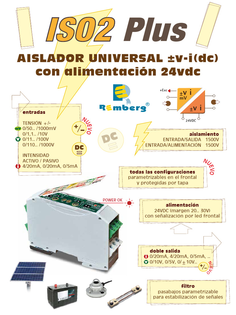 ISO2 Plus | PDF | Ingenieria Eléctrica | Electricidad