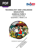 Daily Lesson Plan in Tle6-Agriculture: WEEK 5 Day 1 Date | PDF ...