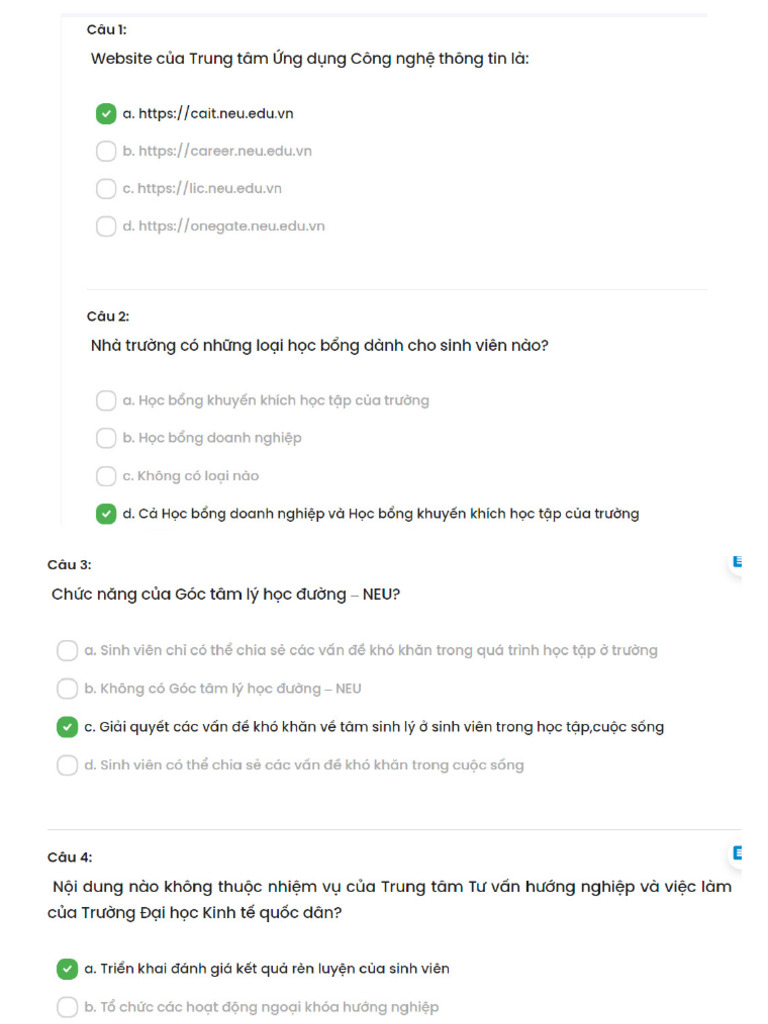 Trắc nghiệm SHCD ĐK | PDF