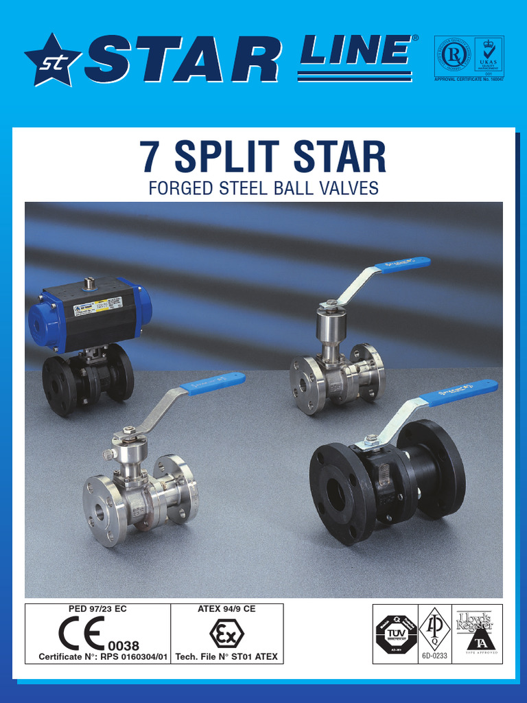 Catalogue Splitstar No7 | PDF | Valve | Chemical Engineering