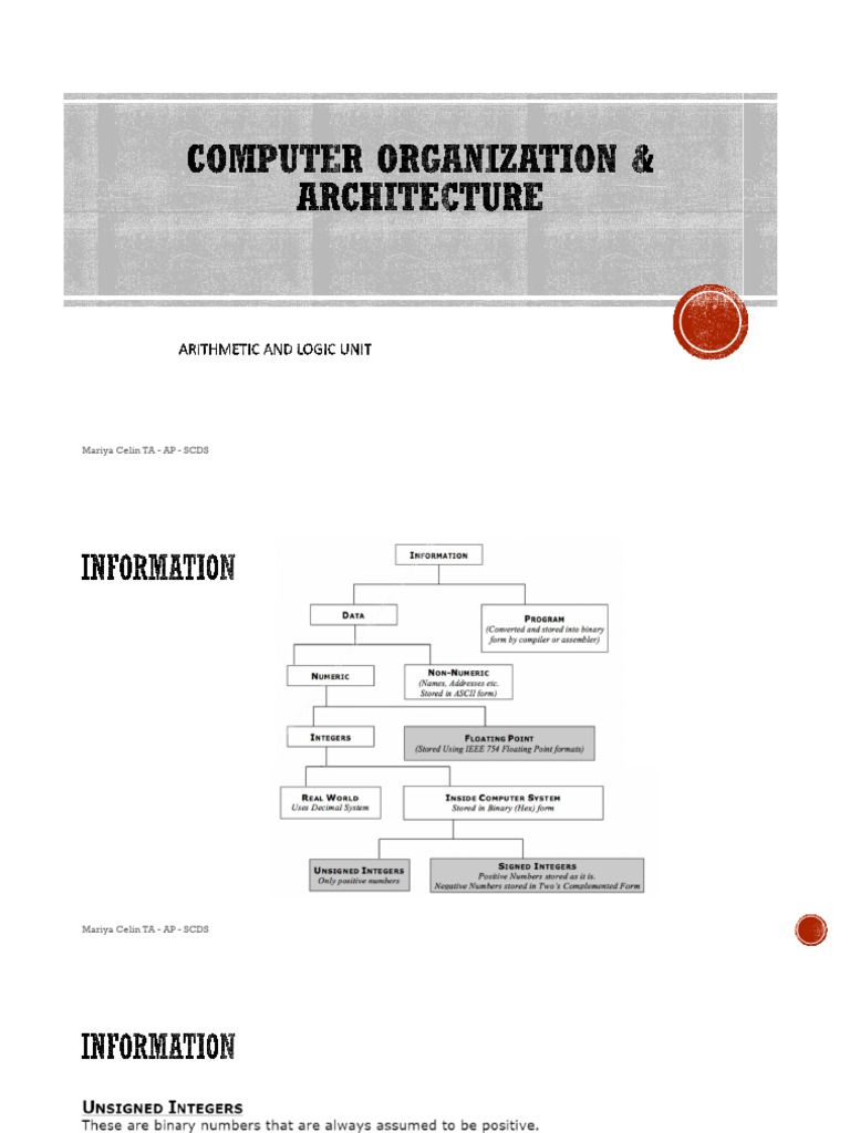 COA-8-ALU | PDF | Theory Of Computation | Computer Science