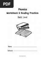 CVC Reading Booklet | PDF | Linguistics